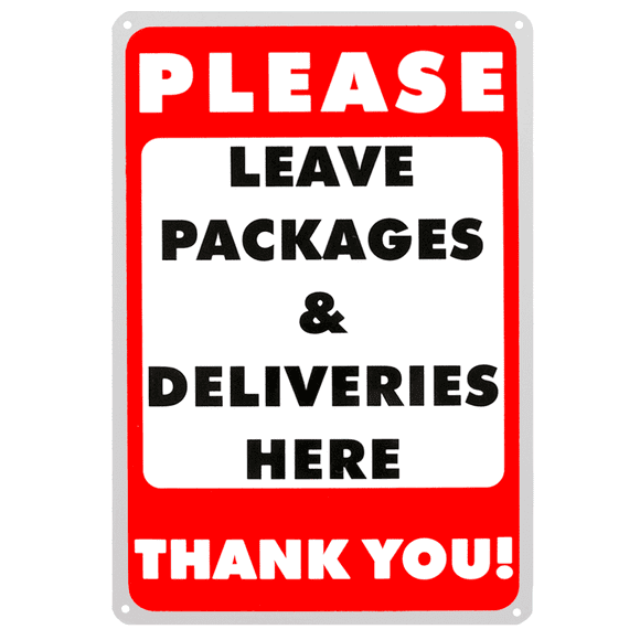 Delivery Sign