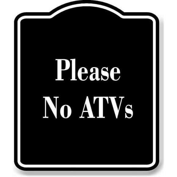 No Atv Sign