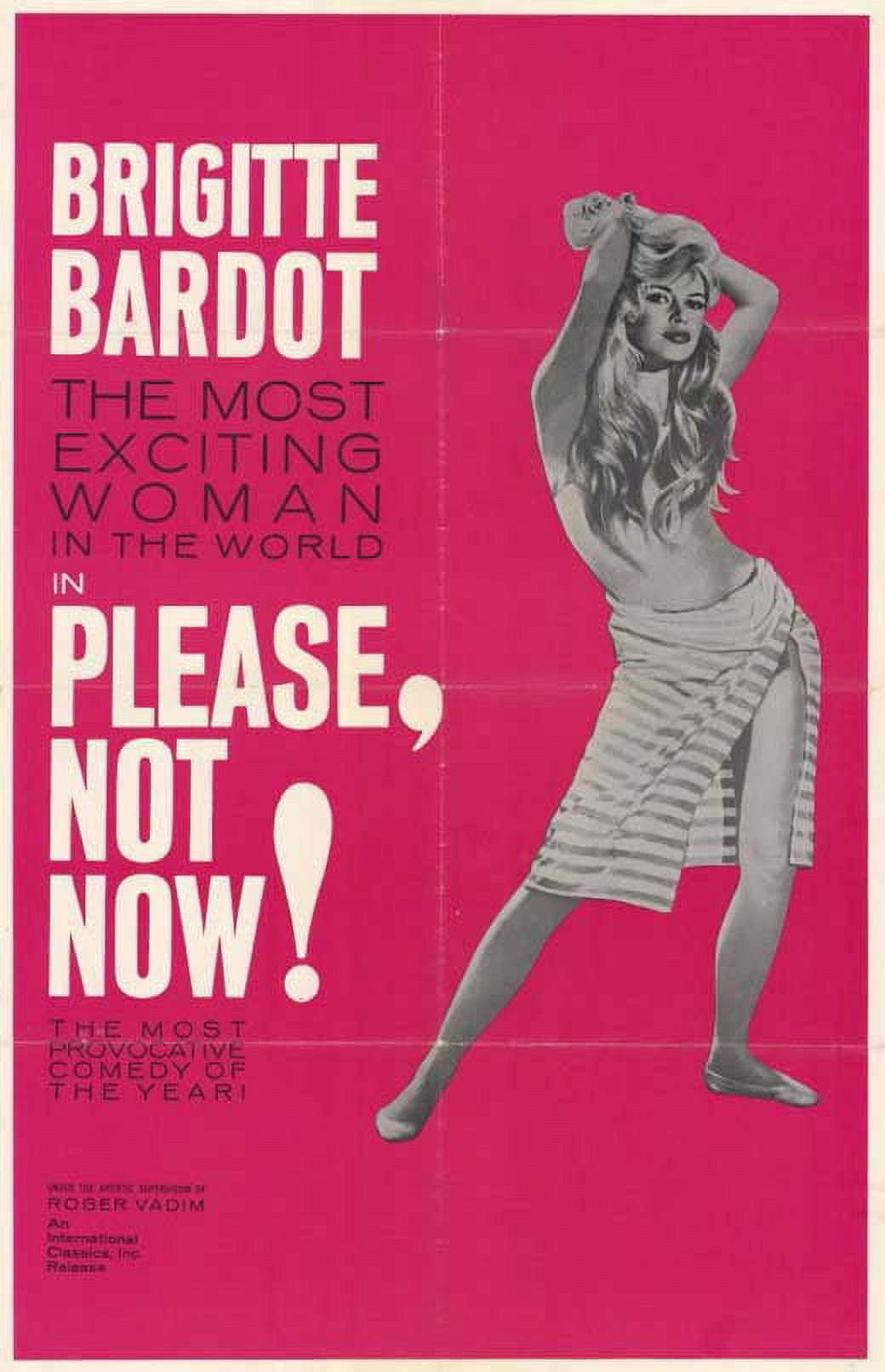 Please, Not Now - movie POSTER (Style A) (11" x 17") (1963) - Walmart.com