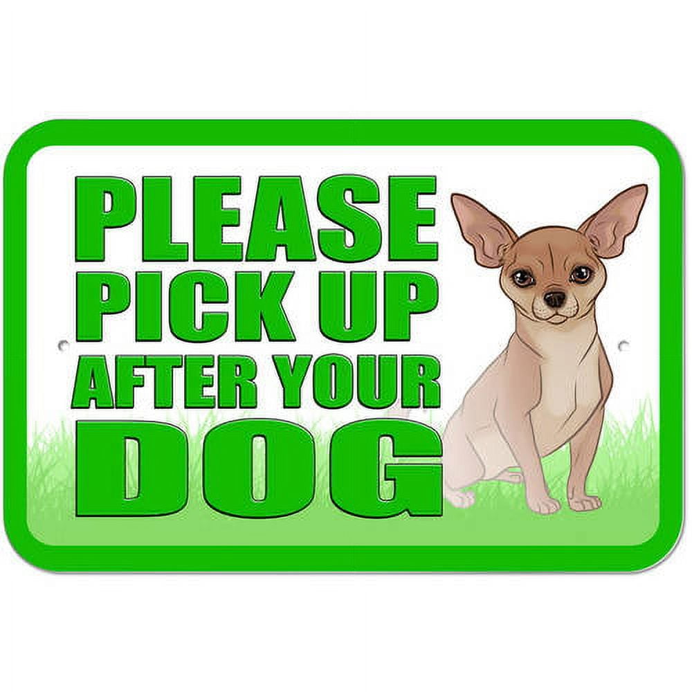 Please Pick Up After Your Dog Sign - Walmart.com