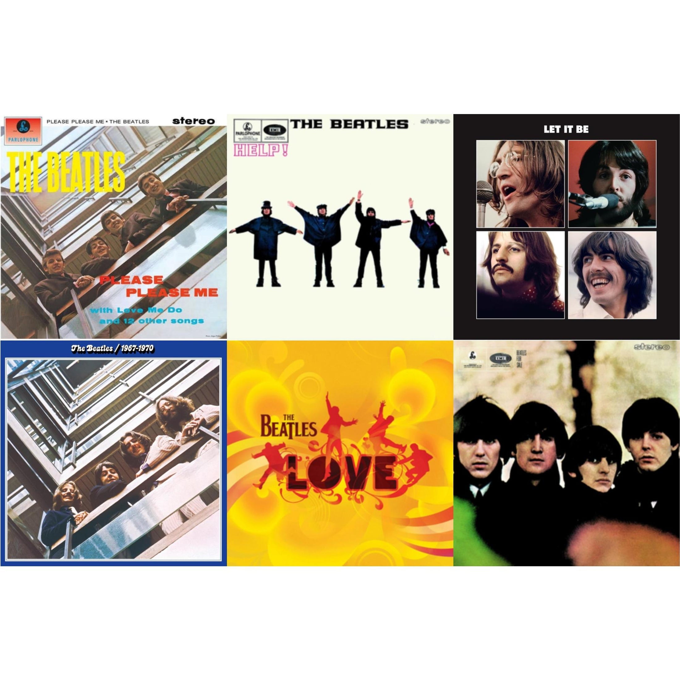Please Please Me & Help & Let It Be Special Edition & Beatles 1967-1970 (2023 Edition) (Half ...