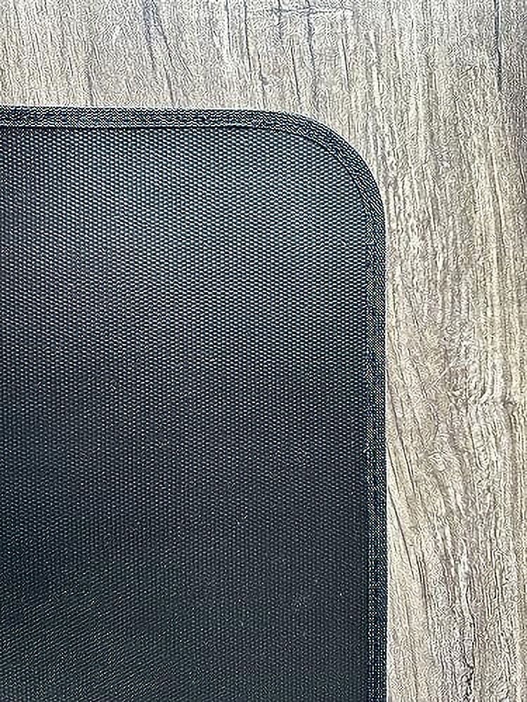 Please Remove Shoes Navy with Gray Script Mat - Walmart.com