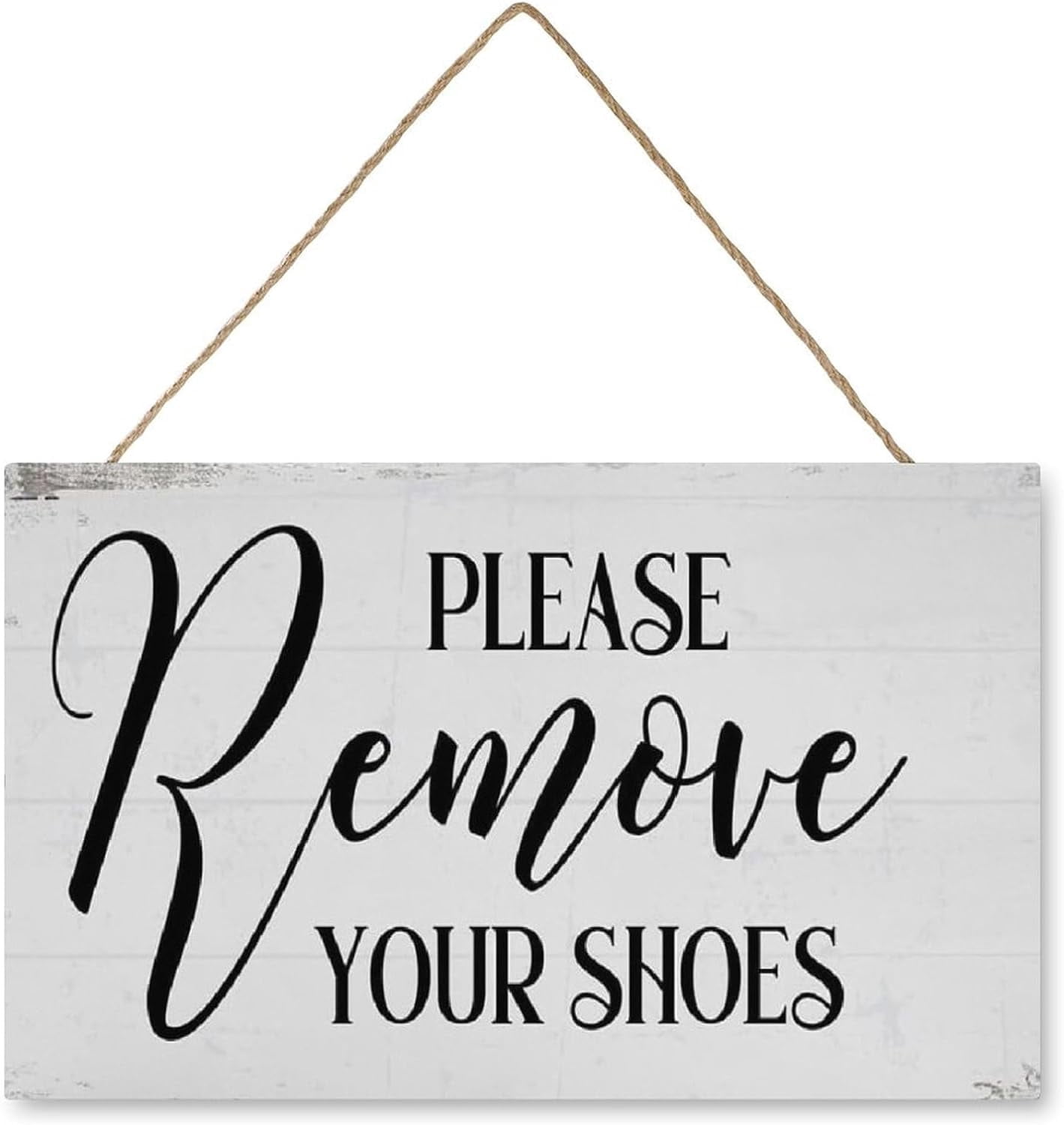 Please Remove Your Shoes Quote Sayings Home Wall Decor Wooden Signs ...