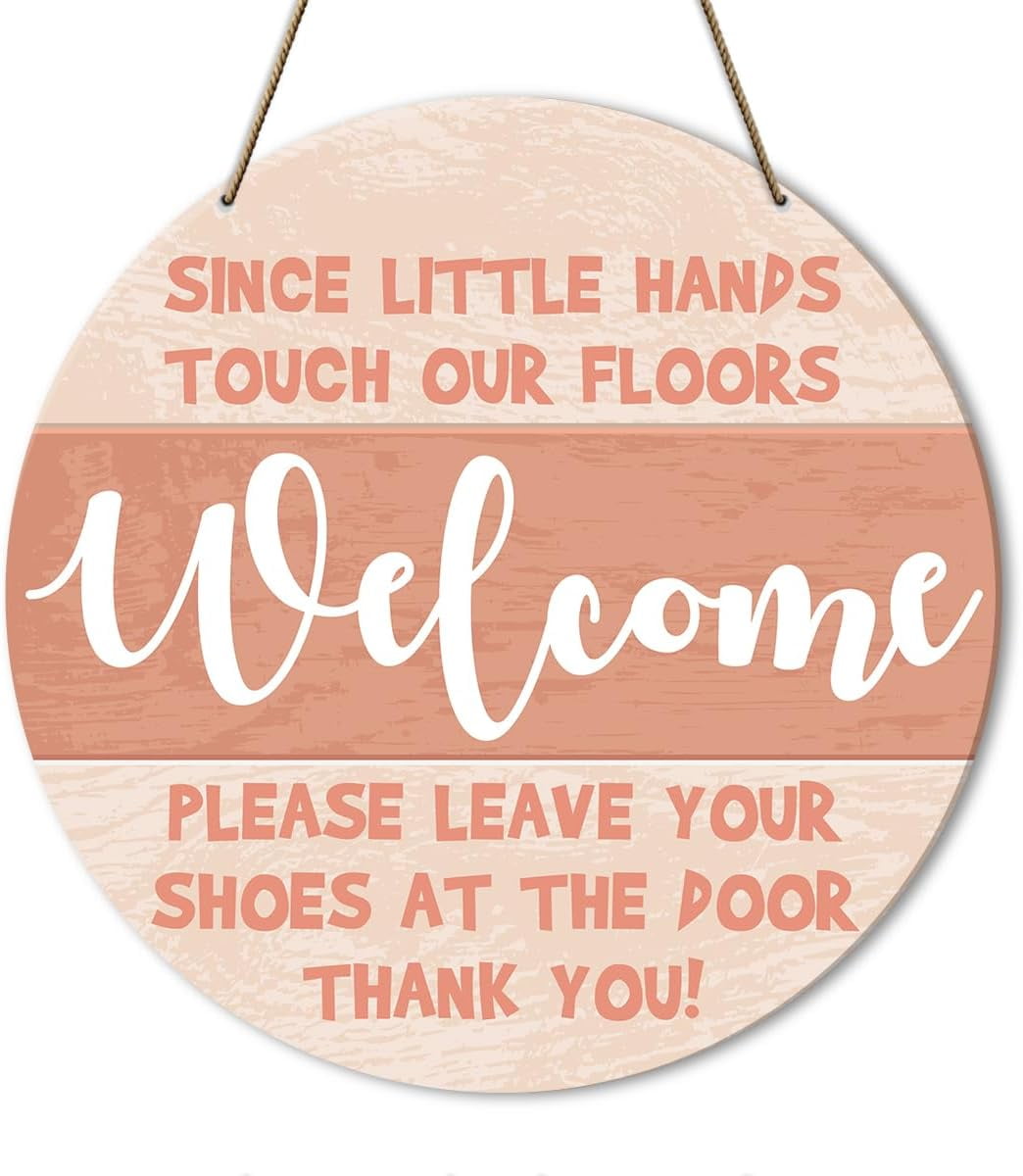 Please Remove Your Shoes Sign, No Shoes Sign for House, Take off Your ...