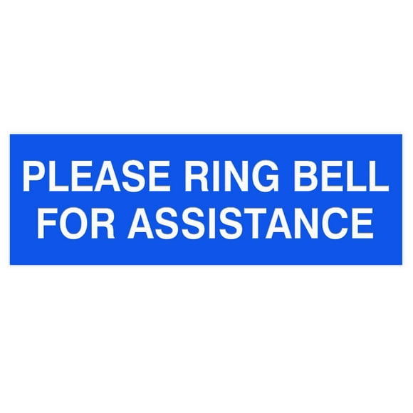 Ring Bell Service Sign