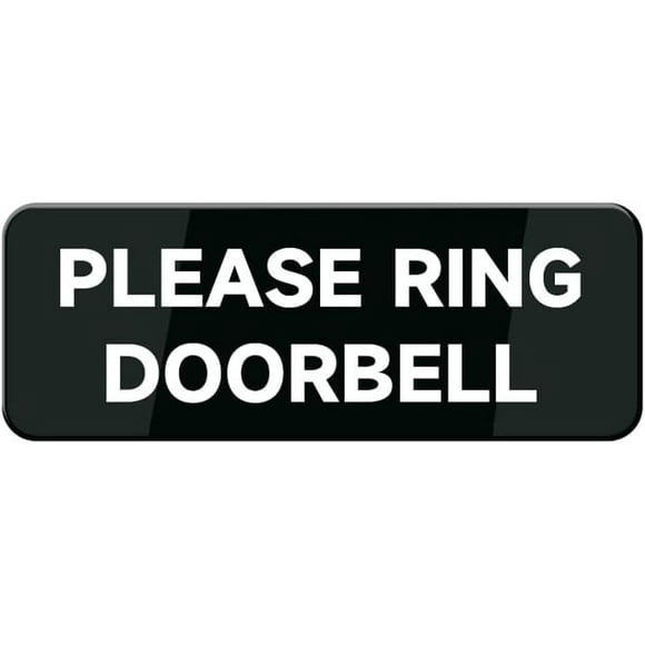 Please Ring Doorbell Sign