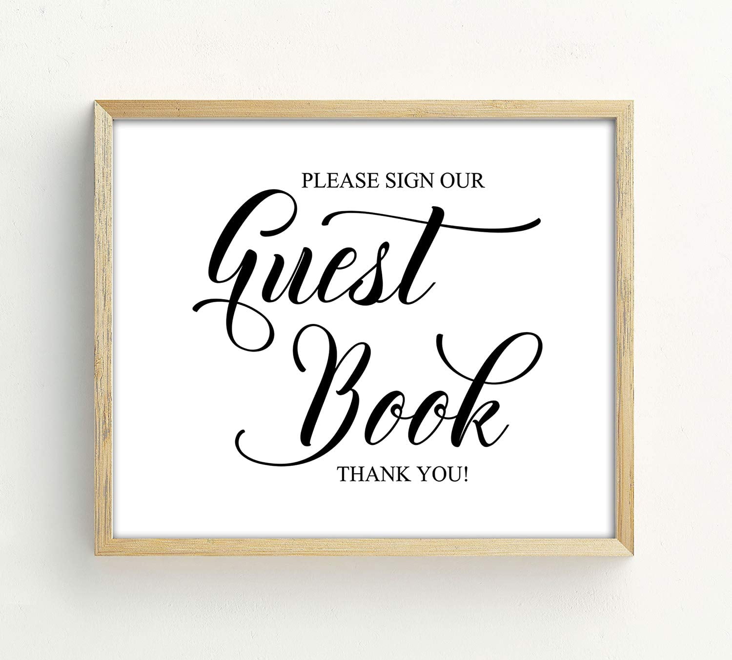Please Sign Our Guest Book Sign Wedding Guestbook Sign, Party Print ...