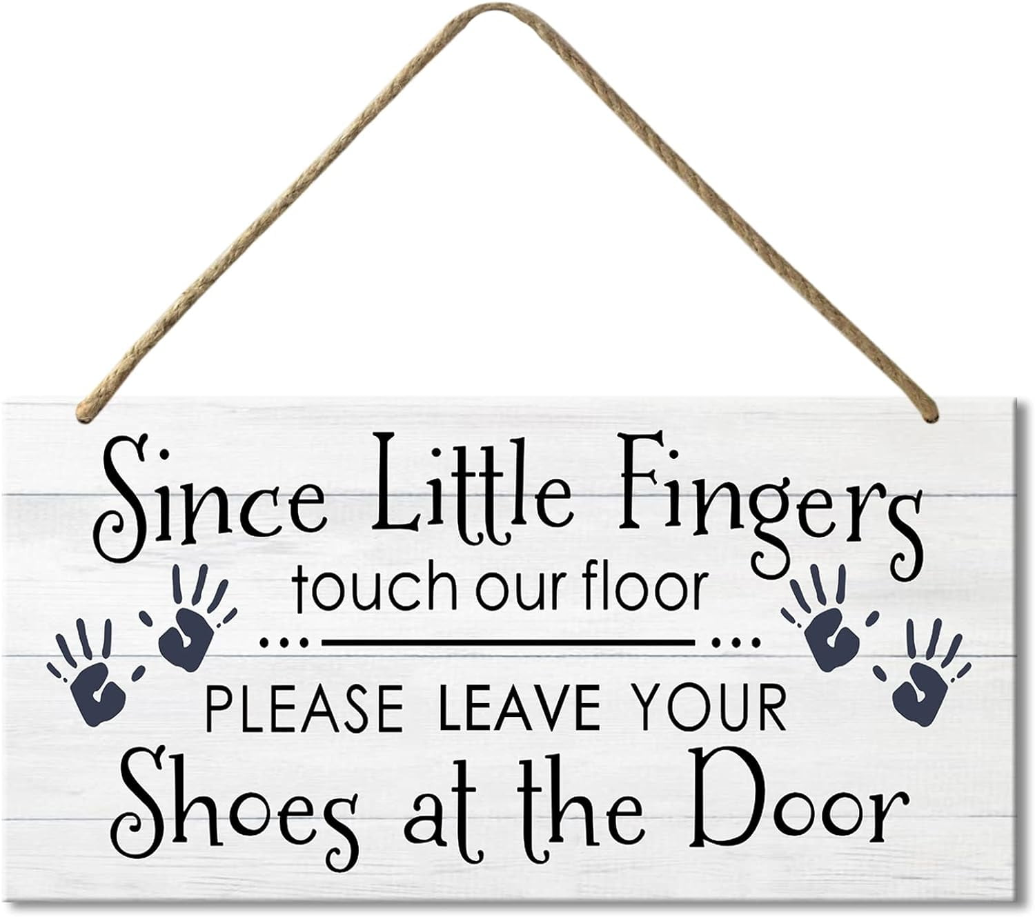 Please Take Your Shoes Off, Remove Your Shoes Sign, Wood Plank Hanging ...