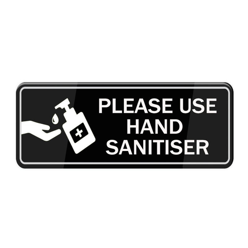 Please Use Hand Sanitiser Sign For House (With Strong Adhesive Tape ...