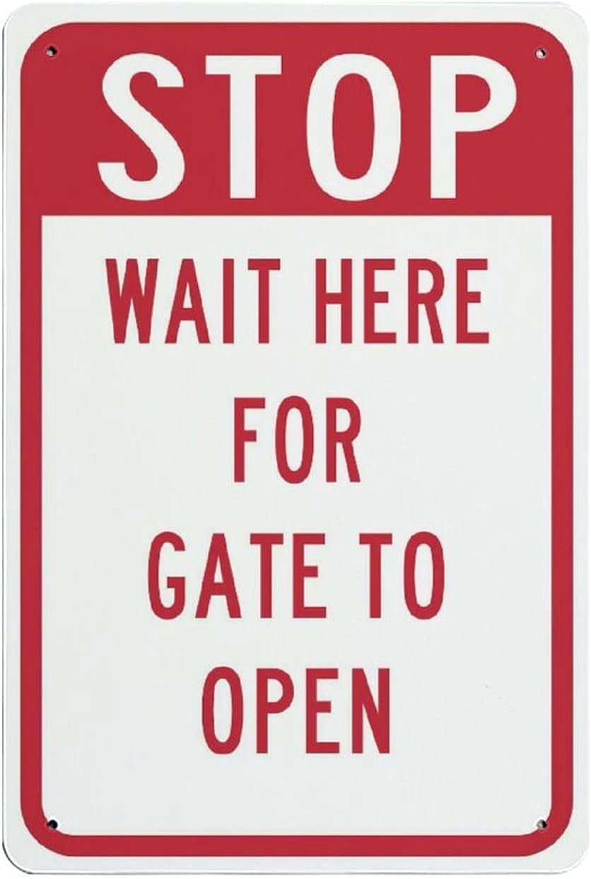 Please Wait for Attendant Retro Tin Signs Vintage Signs Humor Home ...