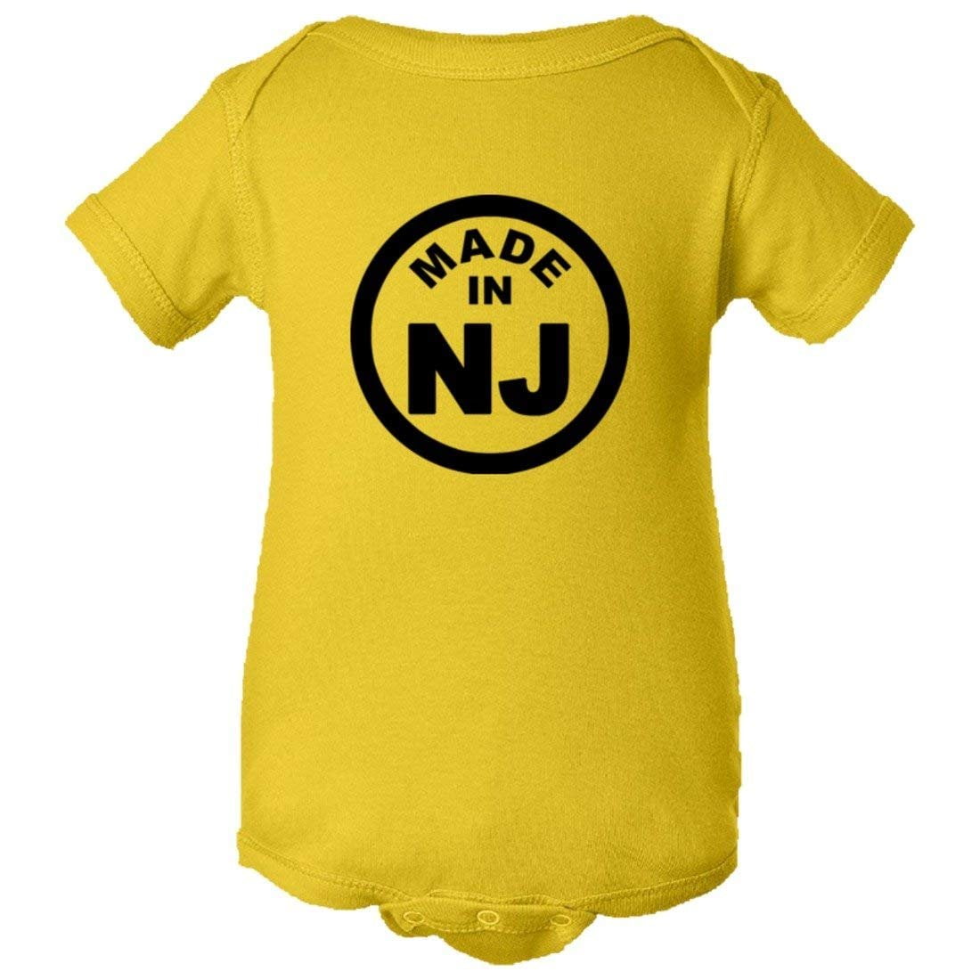 PleaseMeTees™ Baby Born Made In New Jersey NJ State Logo Label HQ ...
