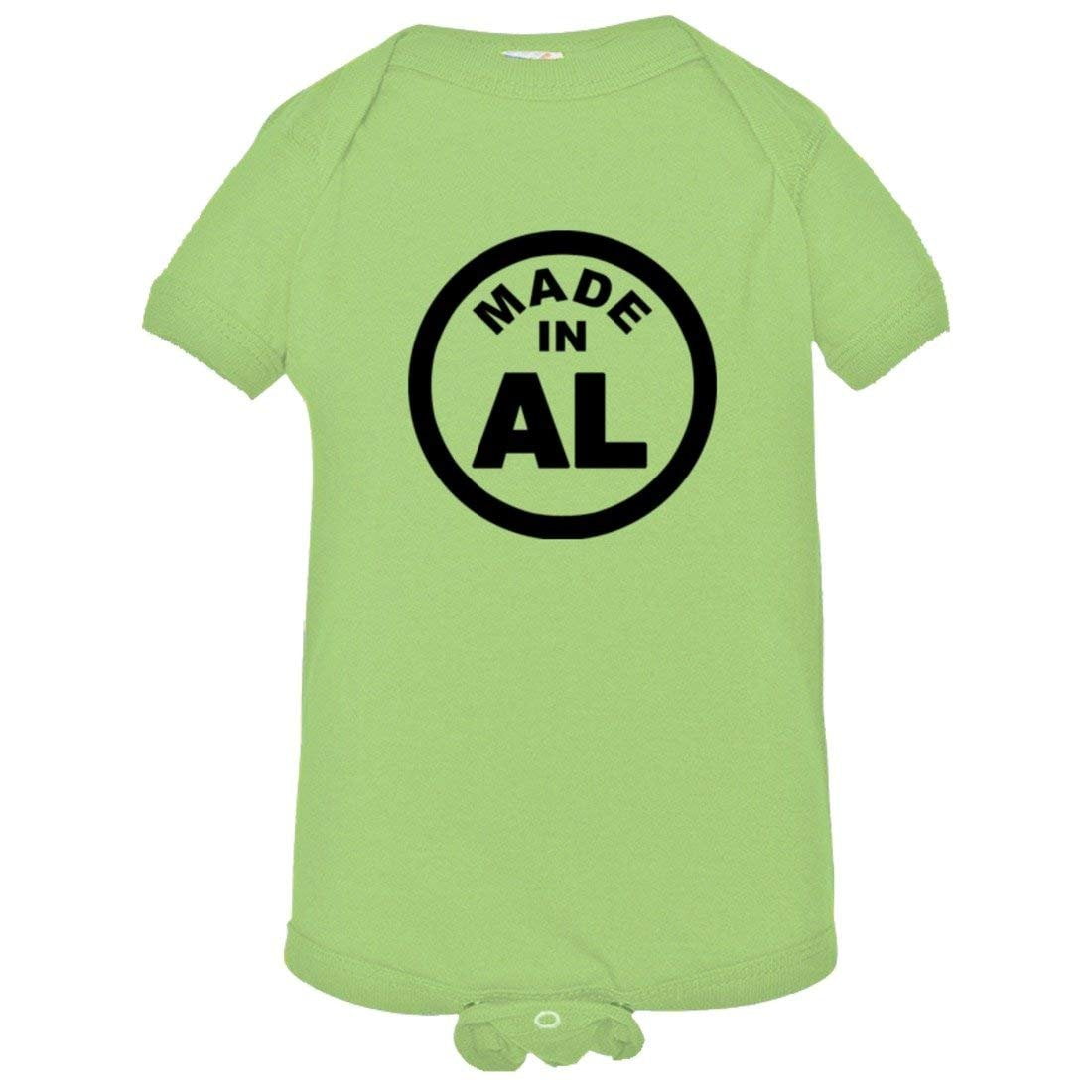 PleaseMeTees™ Baby From Born Made In Alabama AL Logo Label Tag HQ ...