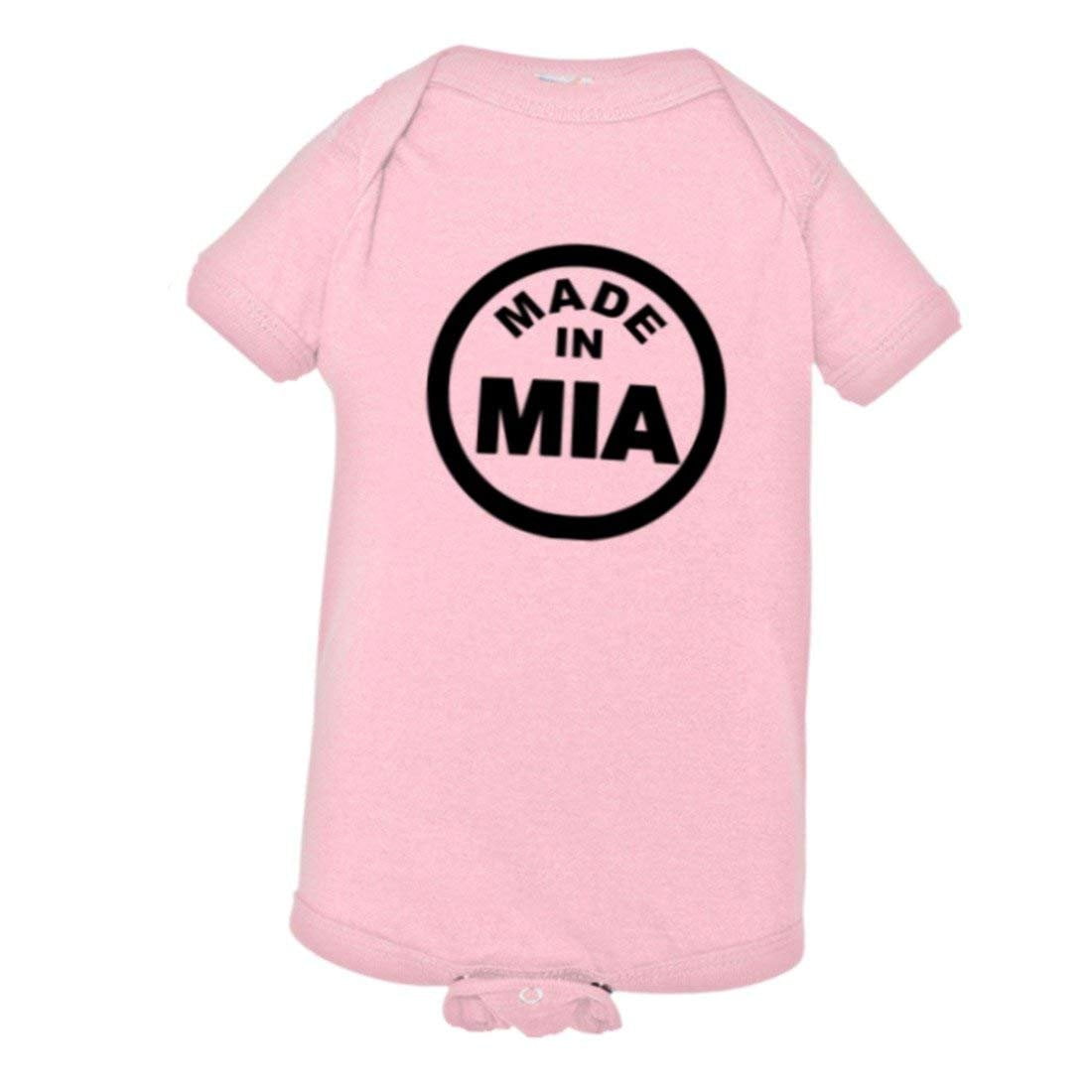 PleaseMeTees™ Baby From Born Made In Miami FL Florida Logo Label ...