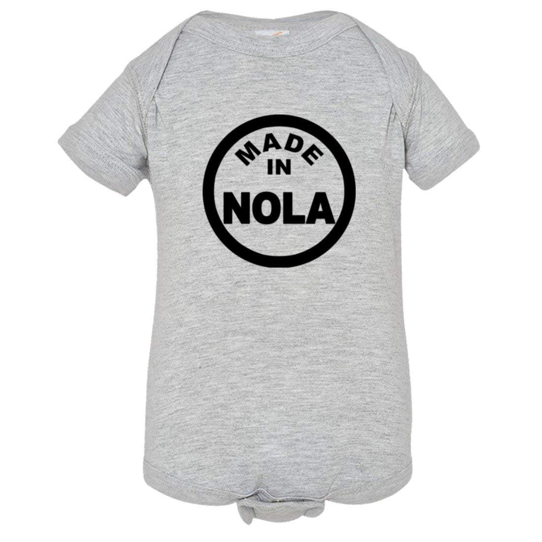 PleaseMeTees™ Baby From Born Made In New Orleans NOLA Logo Label ...