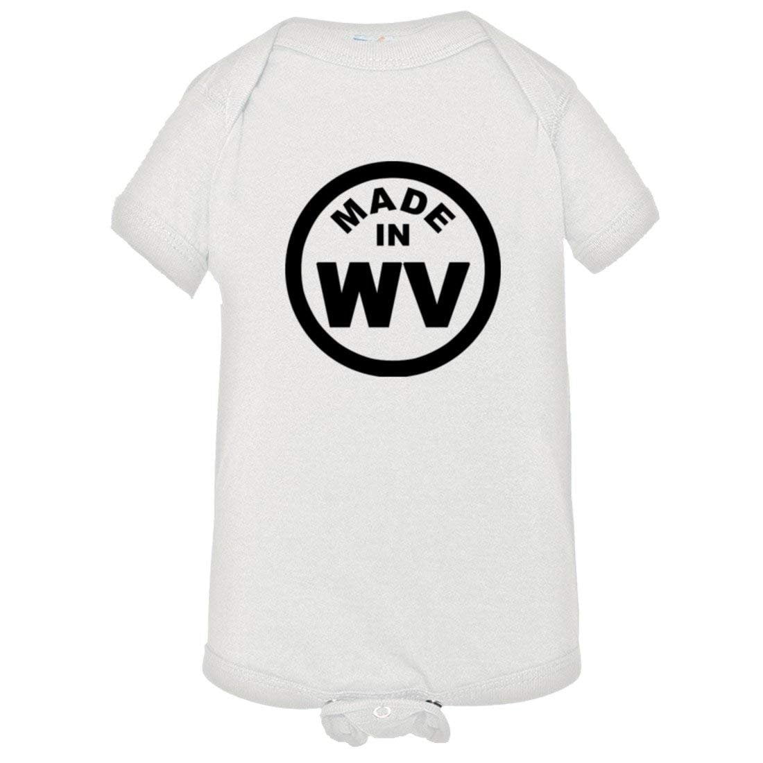 PleaseMeTees™ Baby From Born Made In West Virginia WV Logo Label ...