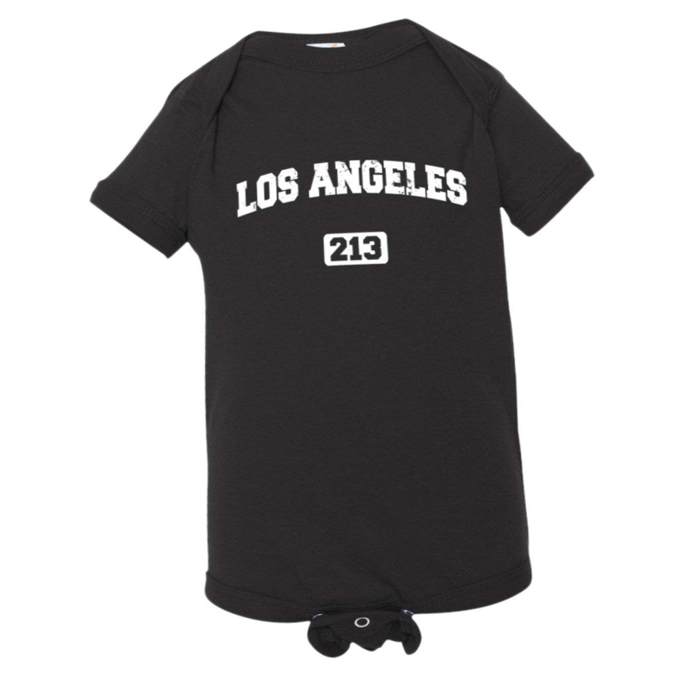 PleaseMeTees™ Baby Los Angeles 213 L.A. Area Code Distressed HQ ...