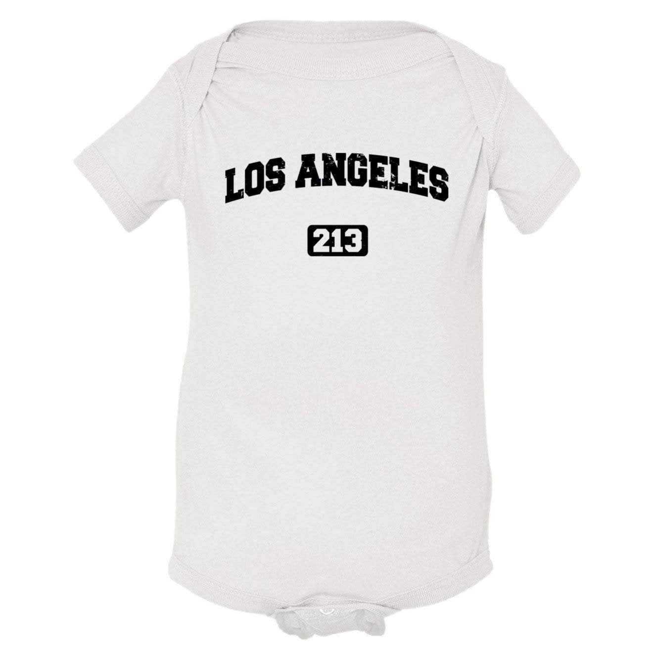PleaseMeTees™ Baby Los Angeles 213 L.A. Area Code Distressed HQ ...