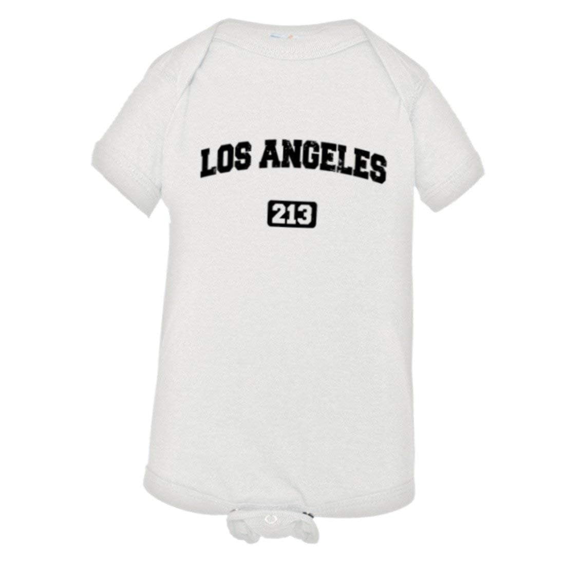 PleaseMeTees™ Baby Los Angeles 213 L.A. Area Code Distressed HQ ...