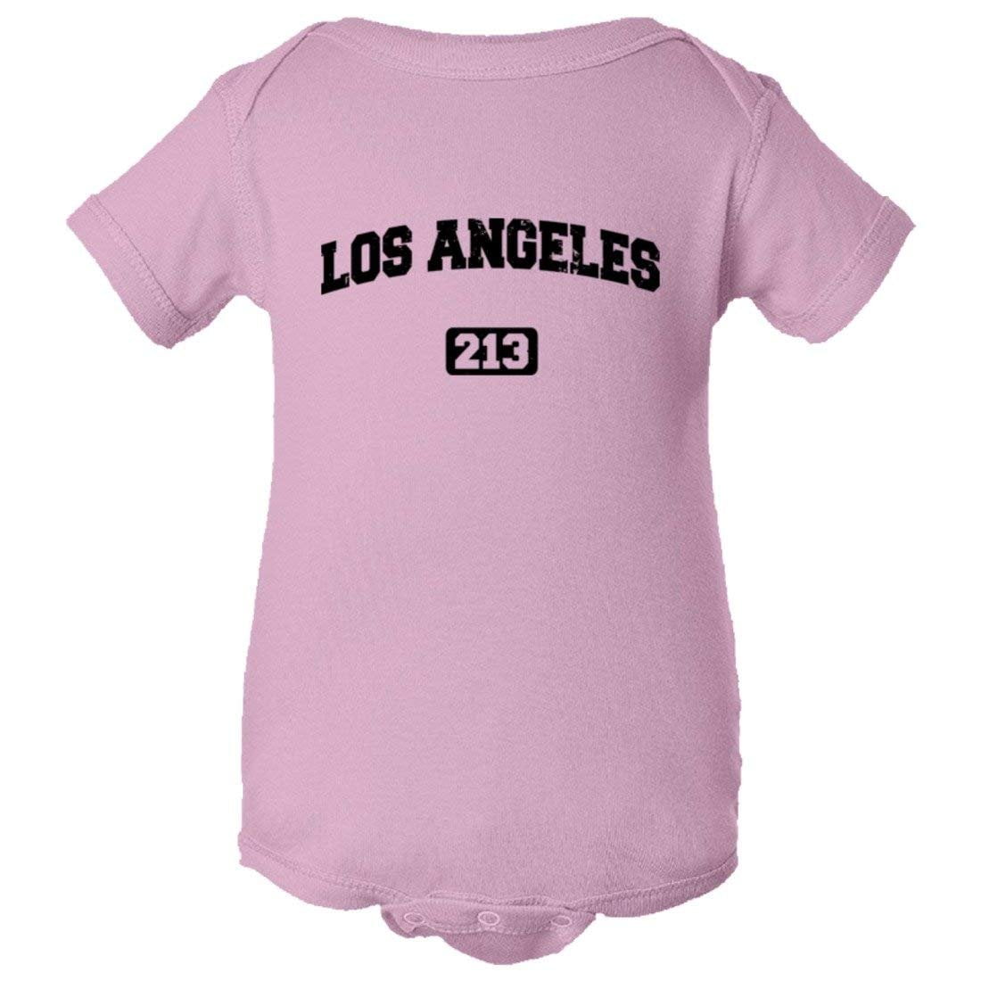 PleaseMeTees™ Baby Los Angeles 213 L.A. Area Code Distressed HQ ...