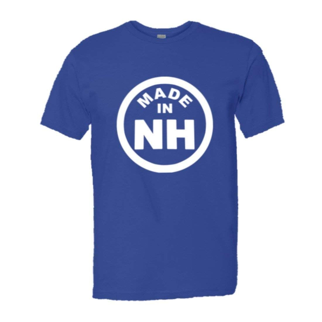 PleaseMeTees™ Mens Born Made In New Hampshire NH Logo Label HQ Tee ...