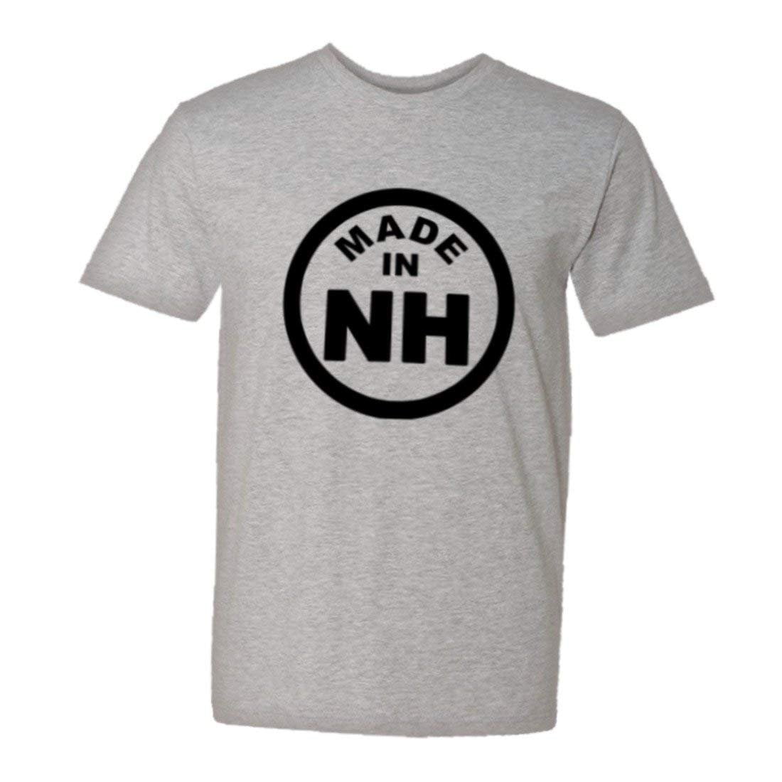 PleaseMeTees™ Mens Born Made In New Hampshire NH Logo Label HQ Tee ...