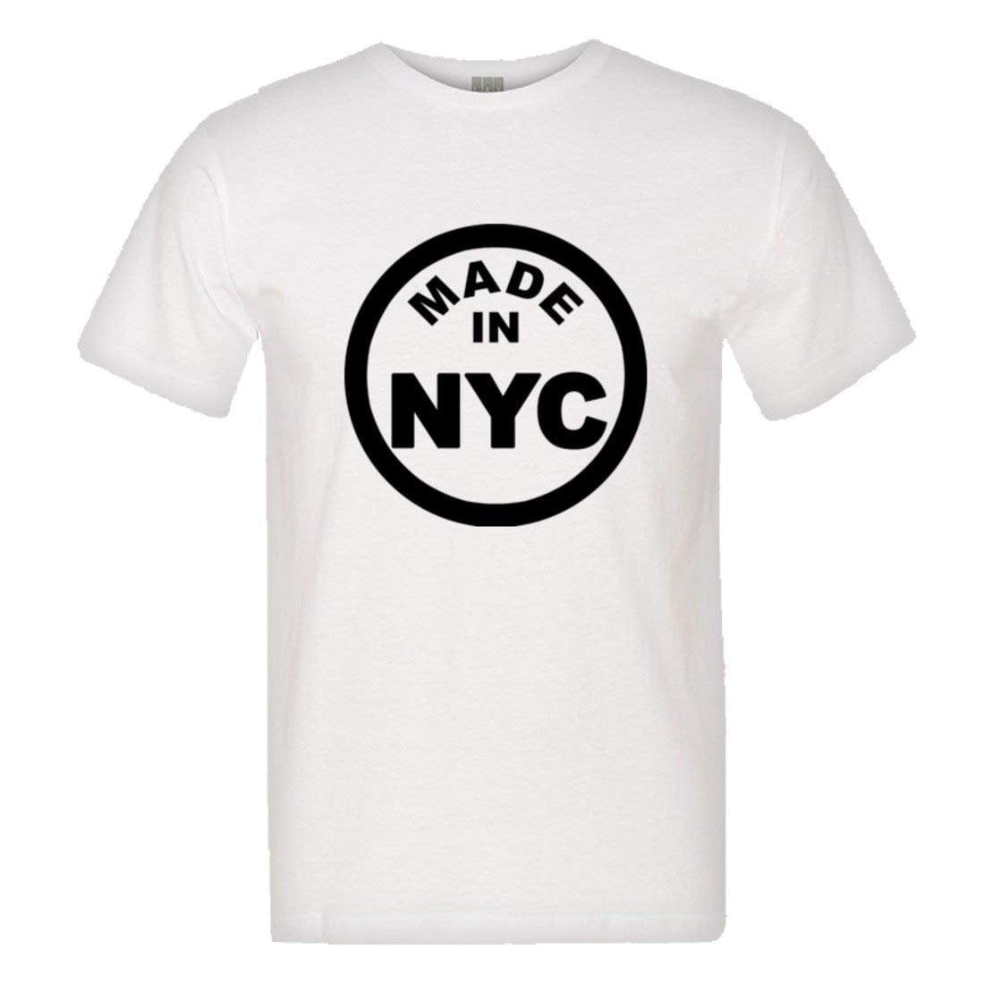 PleaseMeTees™ Mens From Born Made In New York City NY Logo Label HQ Tee ...