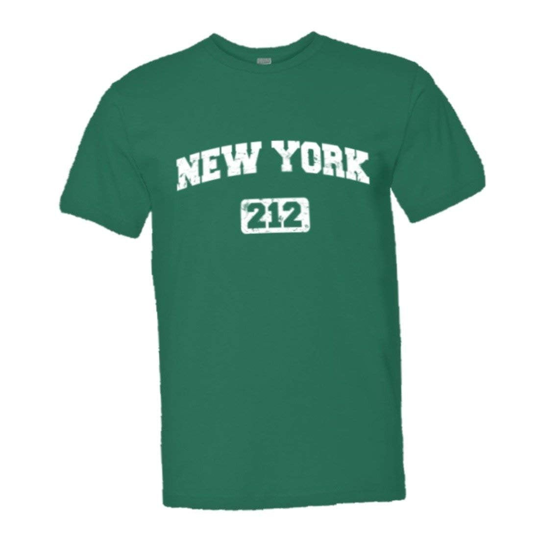 PleaseMeTees™ Mens New York 212 Area Code I Love NY Distressed HQ Tee ...