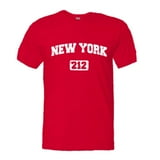 PleaseMeTees™ Mens New York 212 Area Code I Love NY Distressed HQ Tee ...