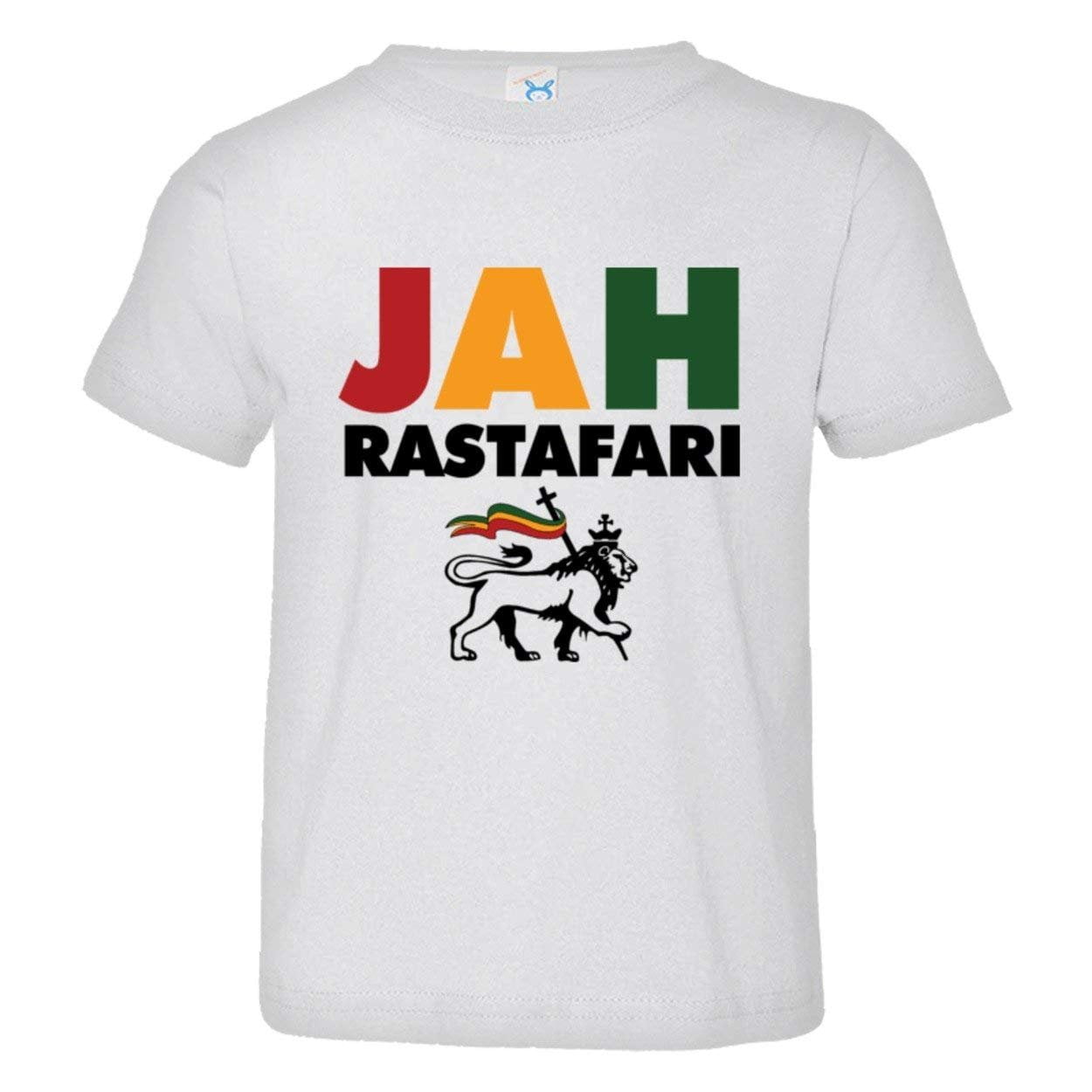 PleaseMeTees™ Toddler Jah Mon Jamaica Rastafari Lion Ya HQ Tee ...