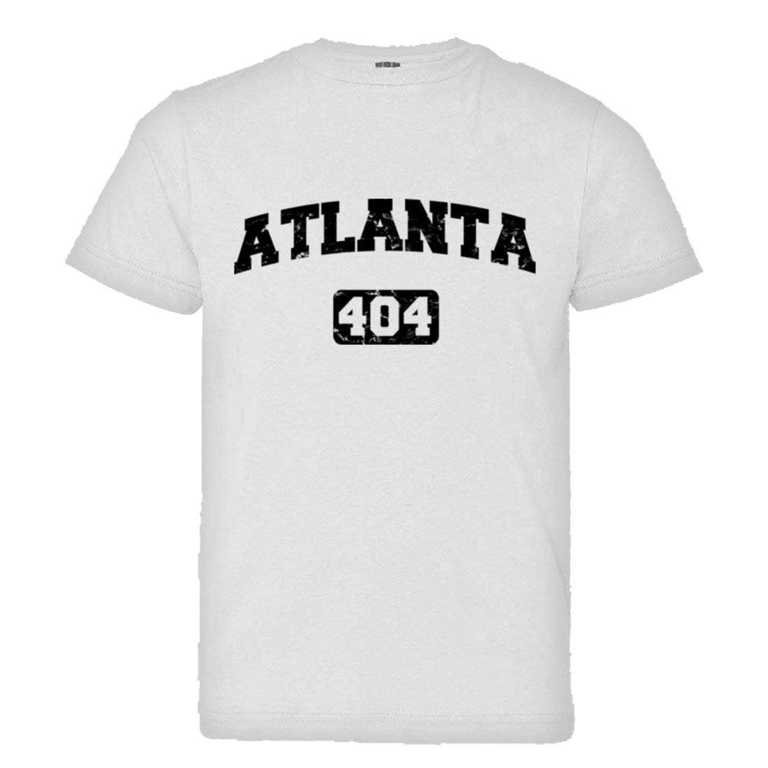 PleaseMeTees™ Youth Atlanta 404 Area Code Distressed HQ Tee - Walmart.com