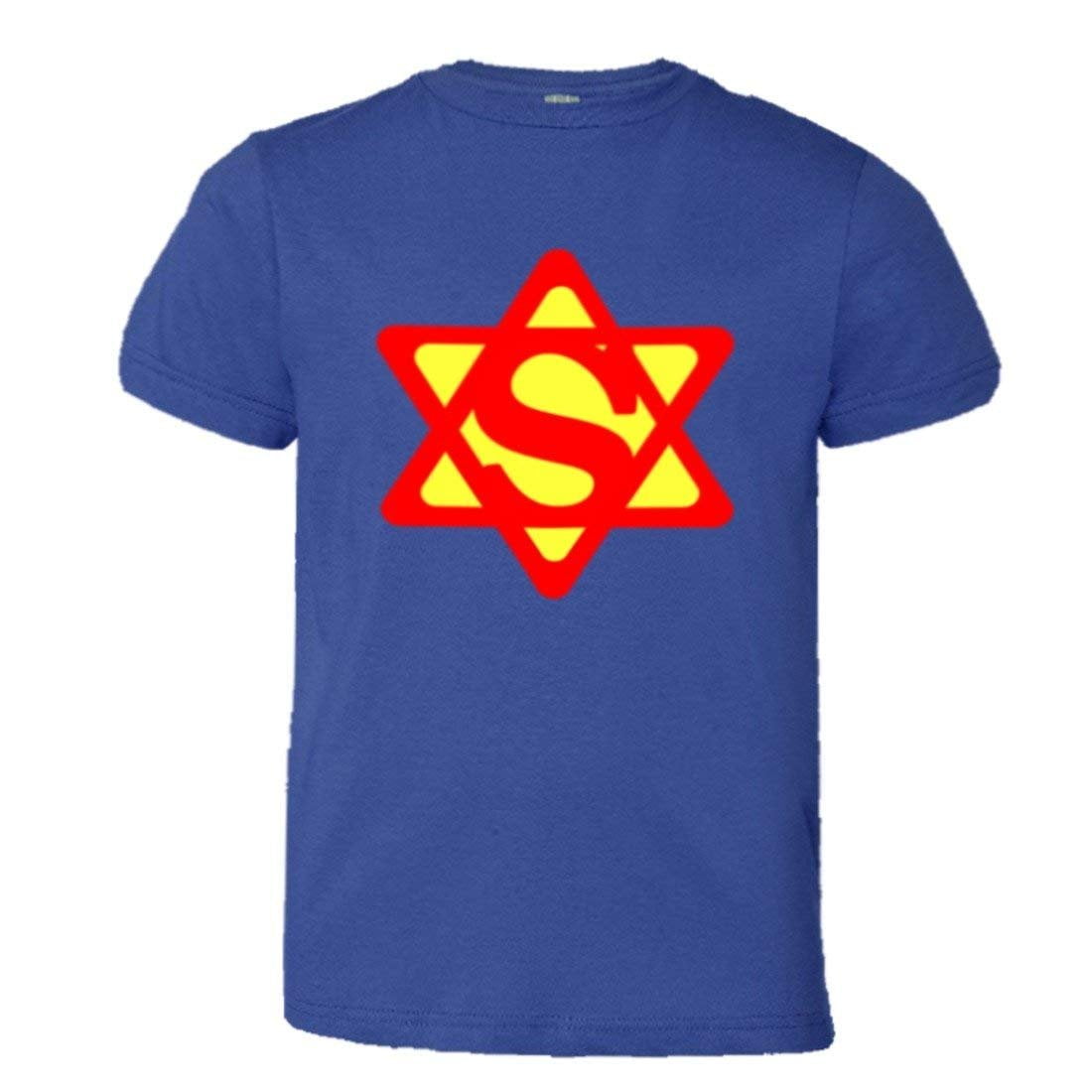 PleaseMeTees™ Youth Super Jew Super Man Jewish Star Of David HQ Tee ...