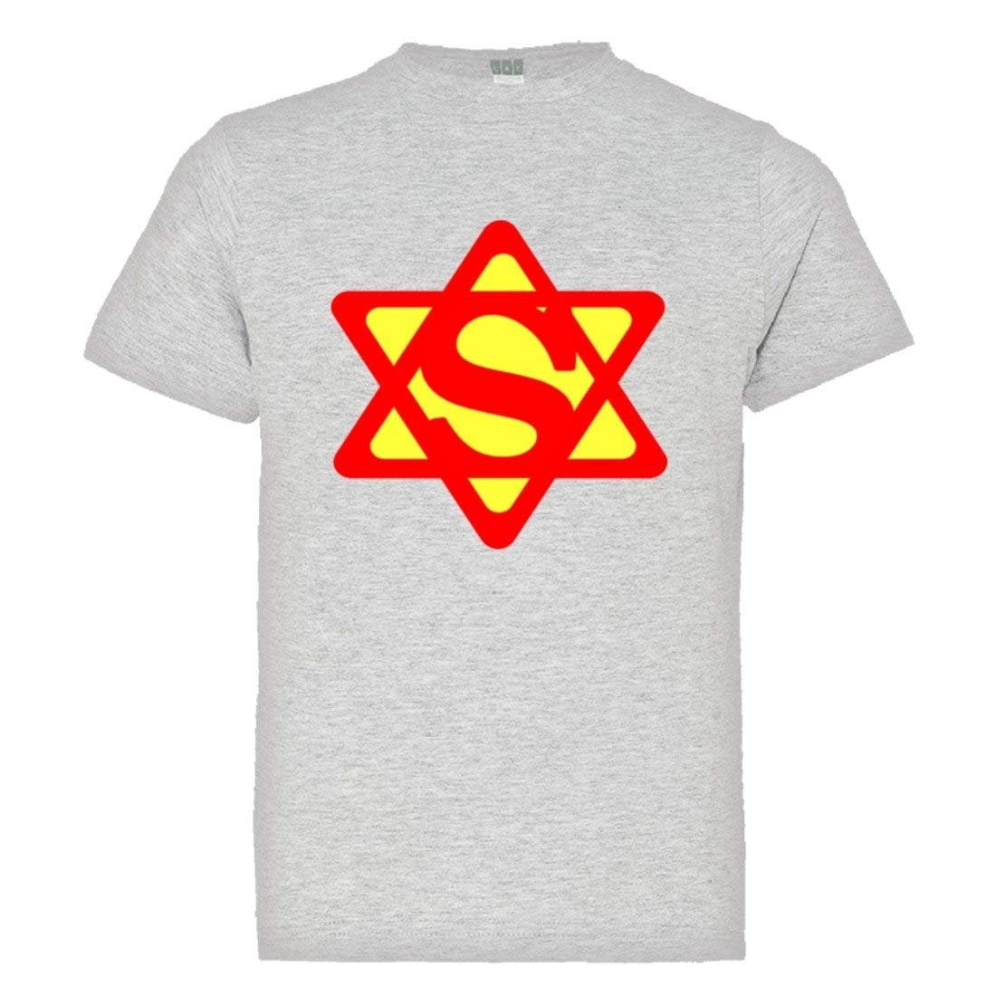 PleaseMeTees™ Youth Super Jew Super Man Jewish Star Of David HQ Tee ...