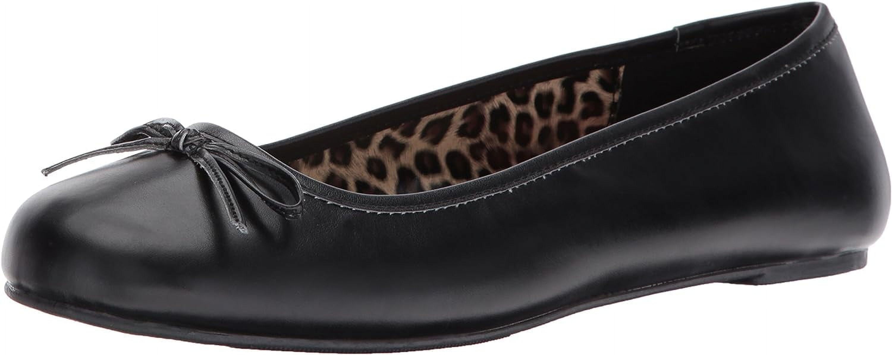 Pleaser Women's Anna01/Crpu Ballet Flat 14 Black Faux Leather - Walmart.com