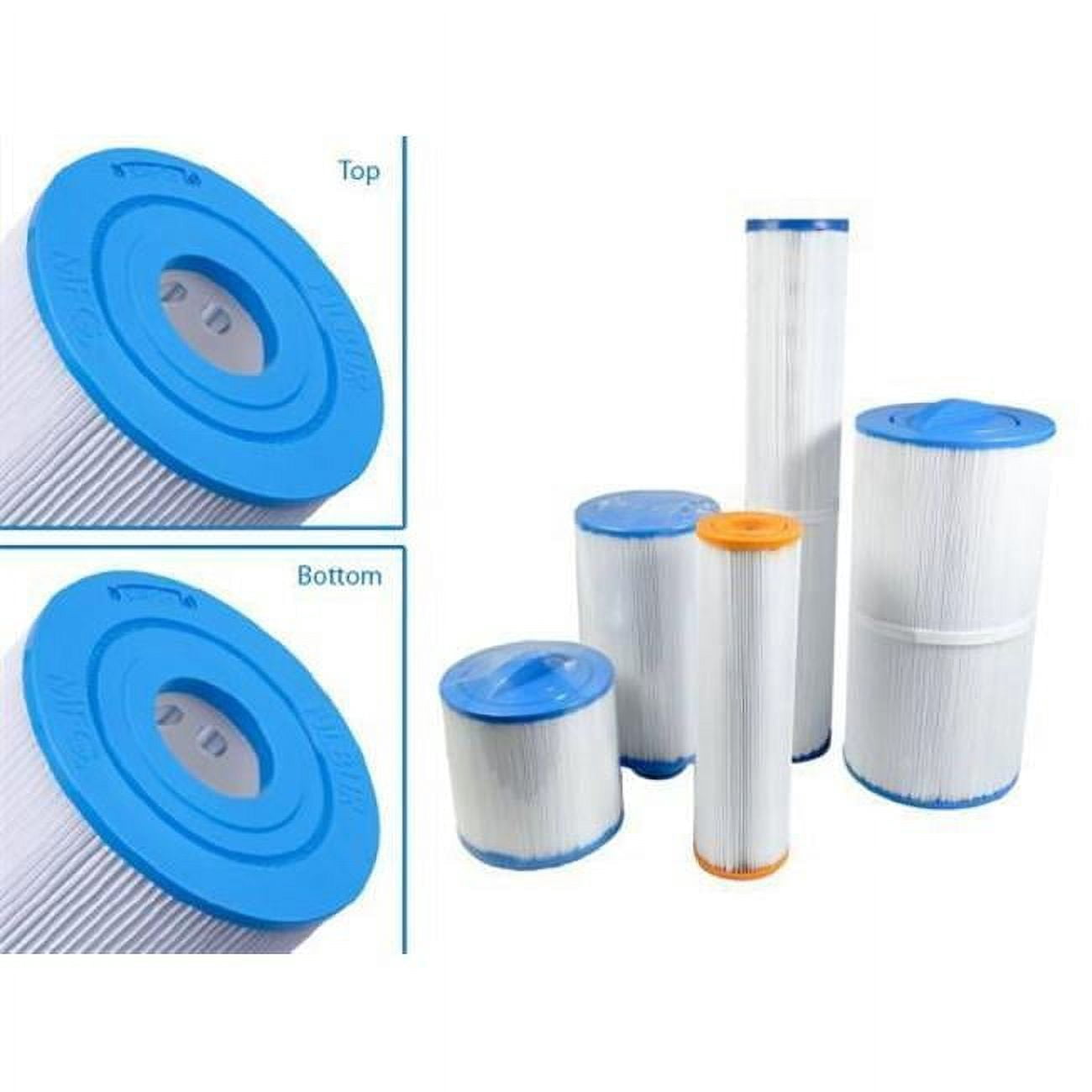Pleat APCC7489M 3.87 x 7.12 in. Pool & Spa Replacement Filter Cartridge ...