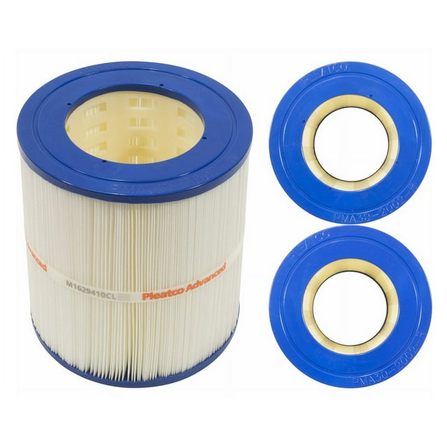Pleatco PMA30-2002-R Pool Filter Cartridge, 30sqft, 4"OT&OB, 7"Dia, 7. ...