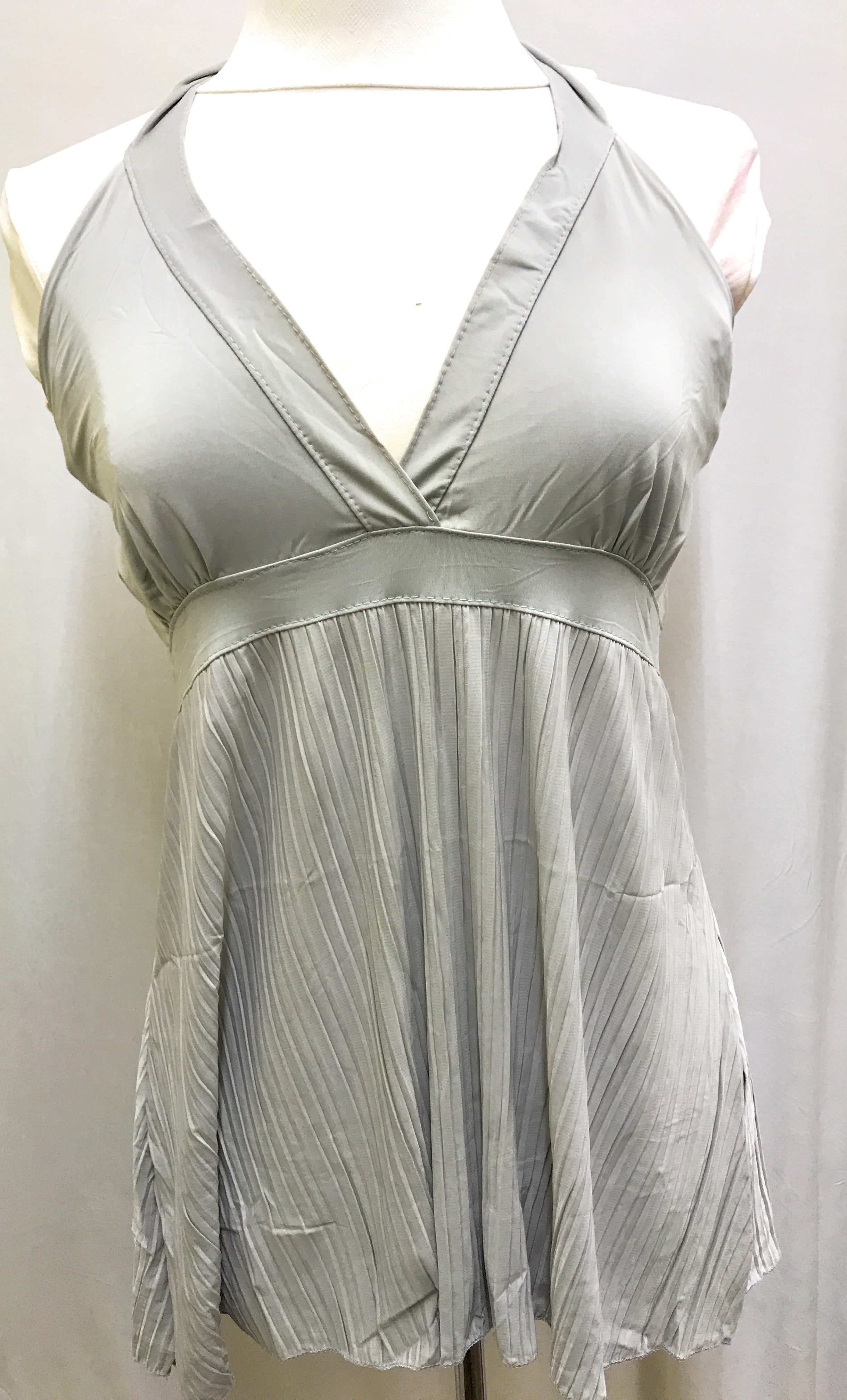 Pleated Halter Top - Walmart.com
