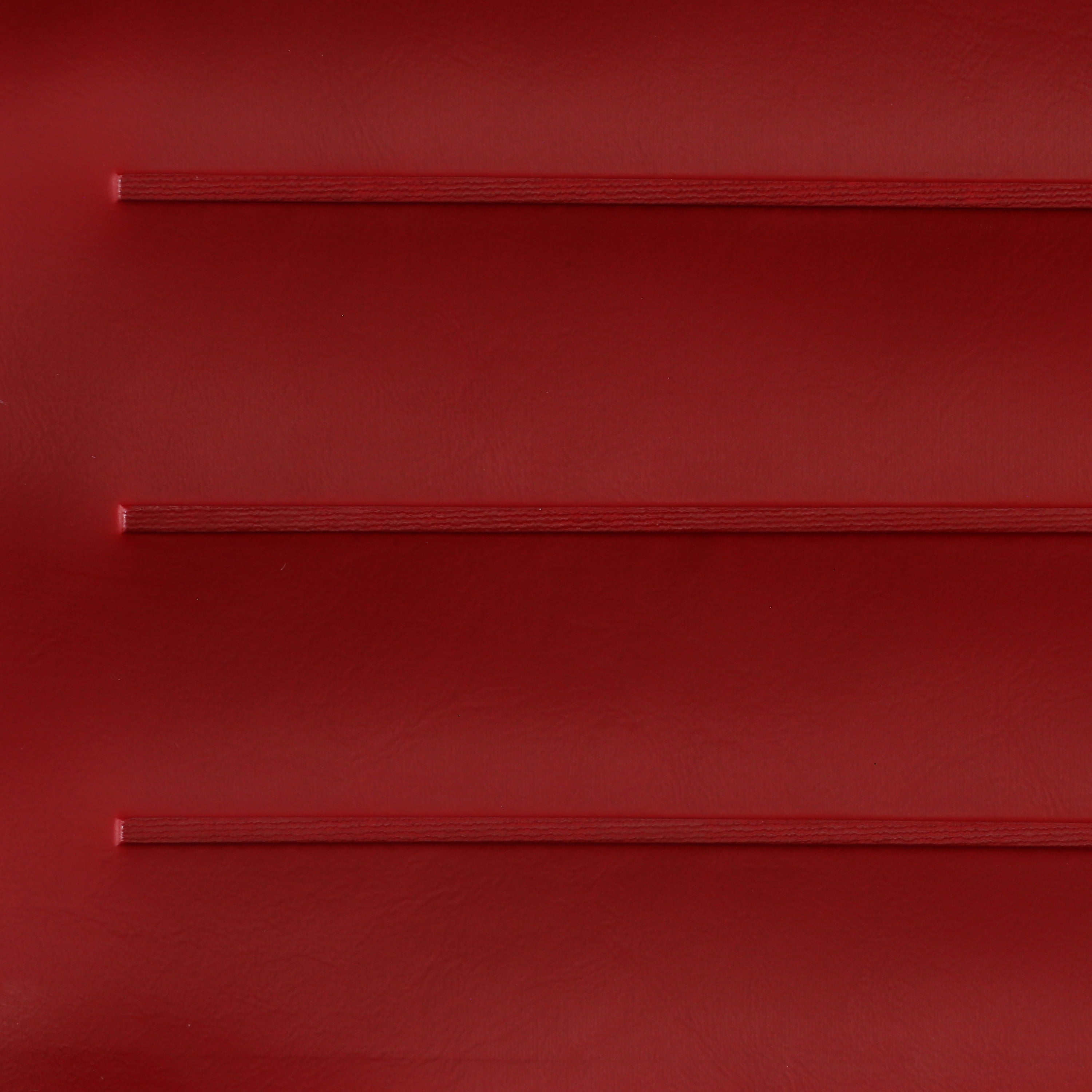 Pleated Marine Vinyl Upholstery Fabric Medium Red SAMPLE 3" x 3" Boat ...