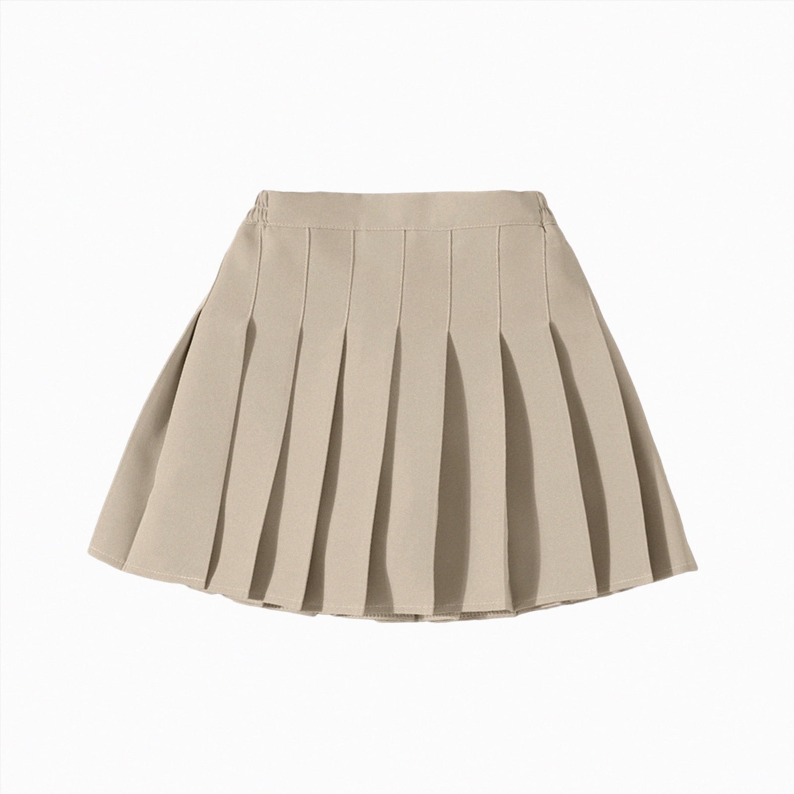 Pleated Skirts for Girls High Waisted School Uniform Skort with ...