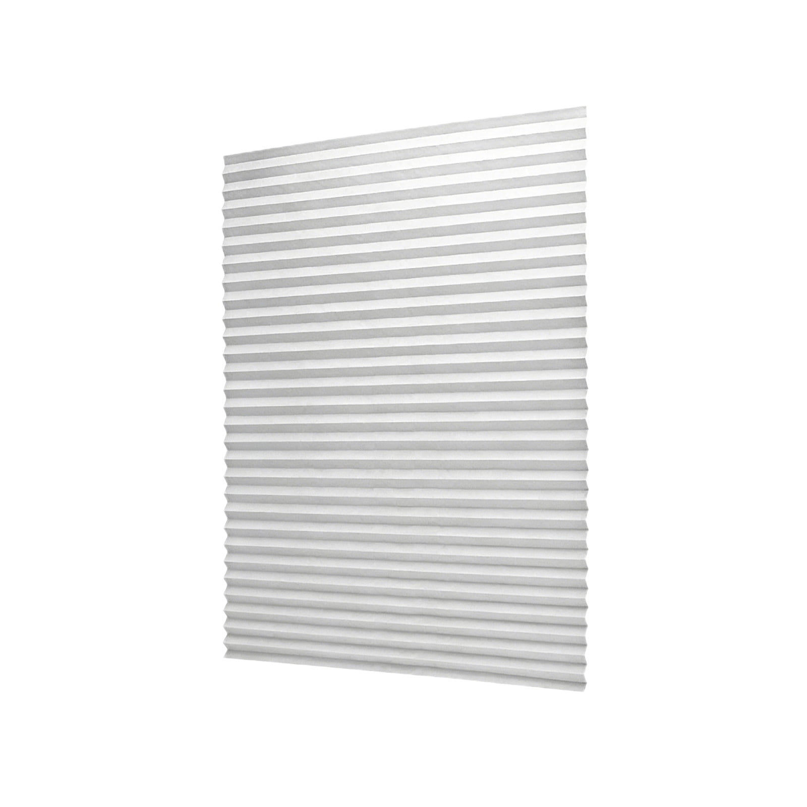 Pleated Window Blind, No Drill Adhesive Shade, 59.06x23.62 Inch ...