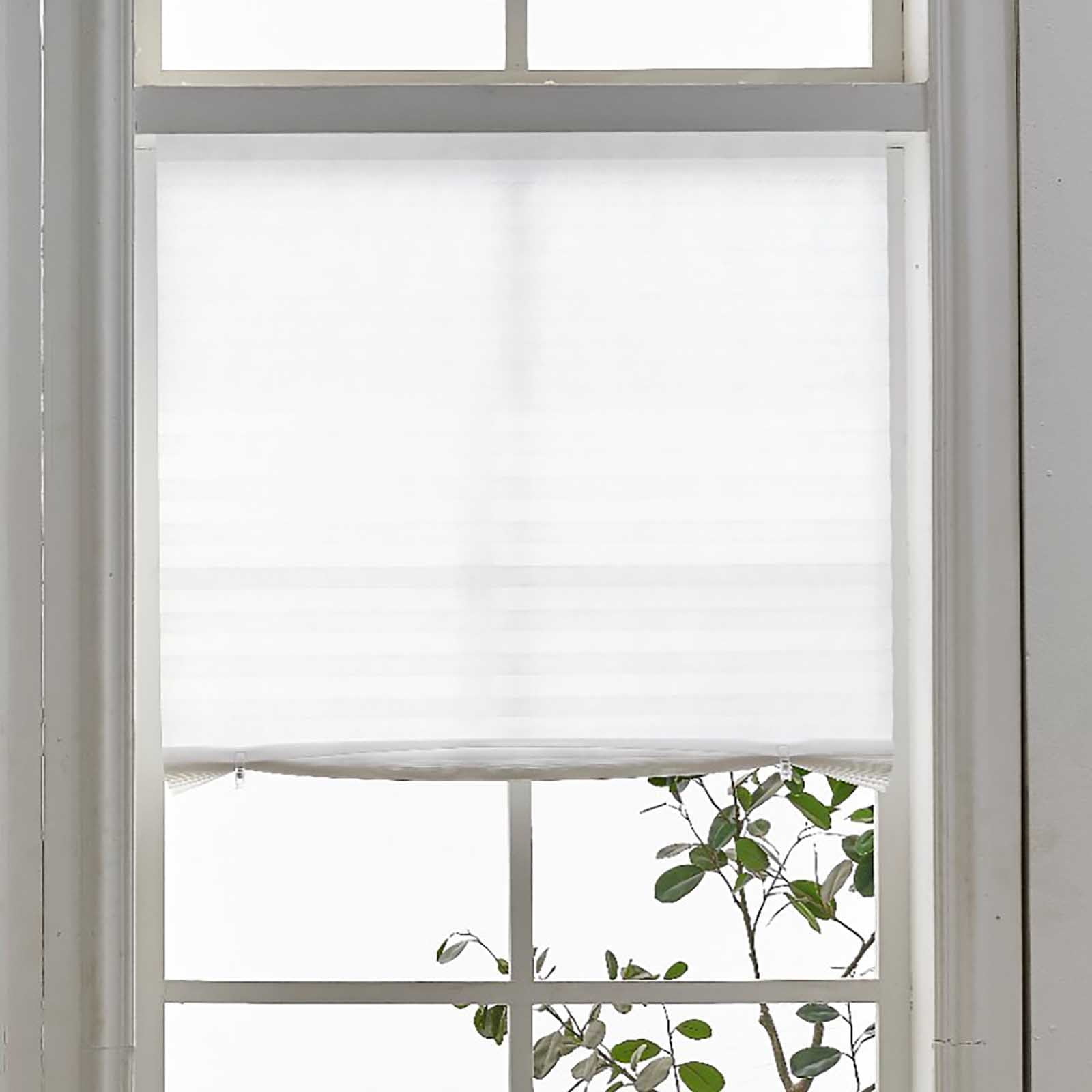 Pleated Window Shades, Indoor Home Window Covers, Durable Easy To ...