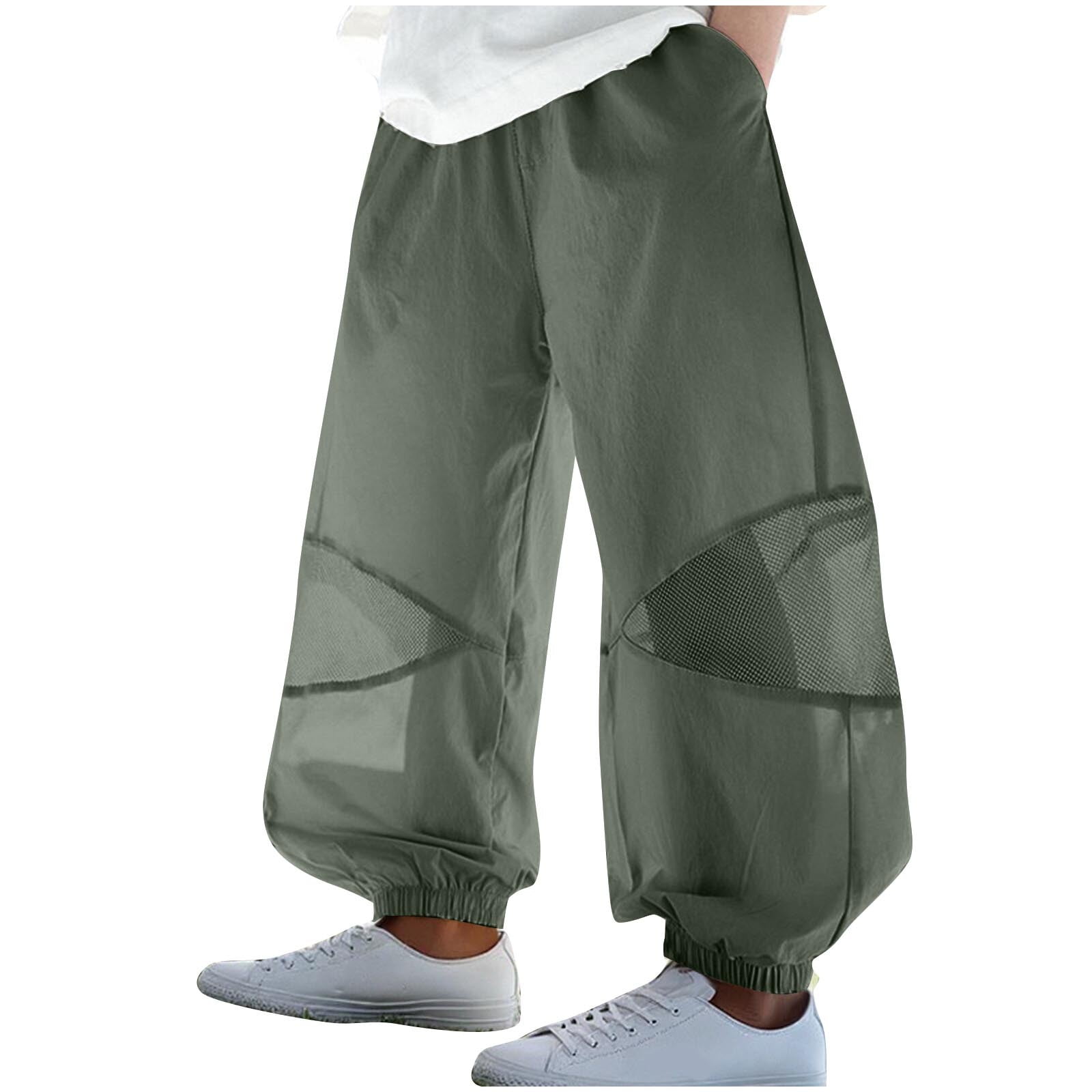 Plebaso Kids Pants Boys Girls Breathable Thin Long Bloomers Lightweight ...
