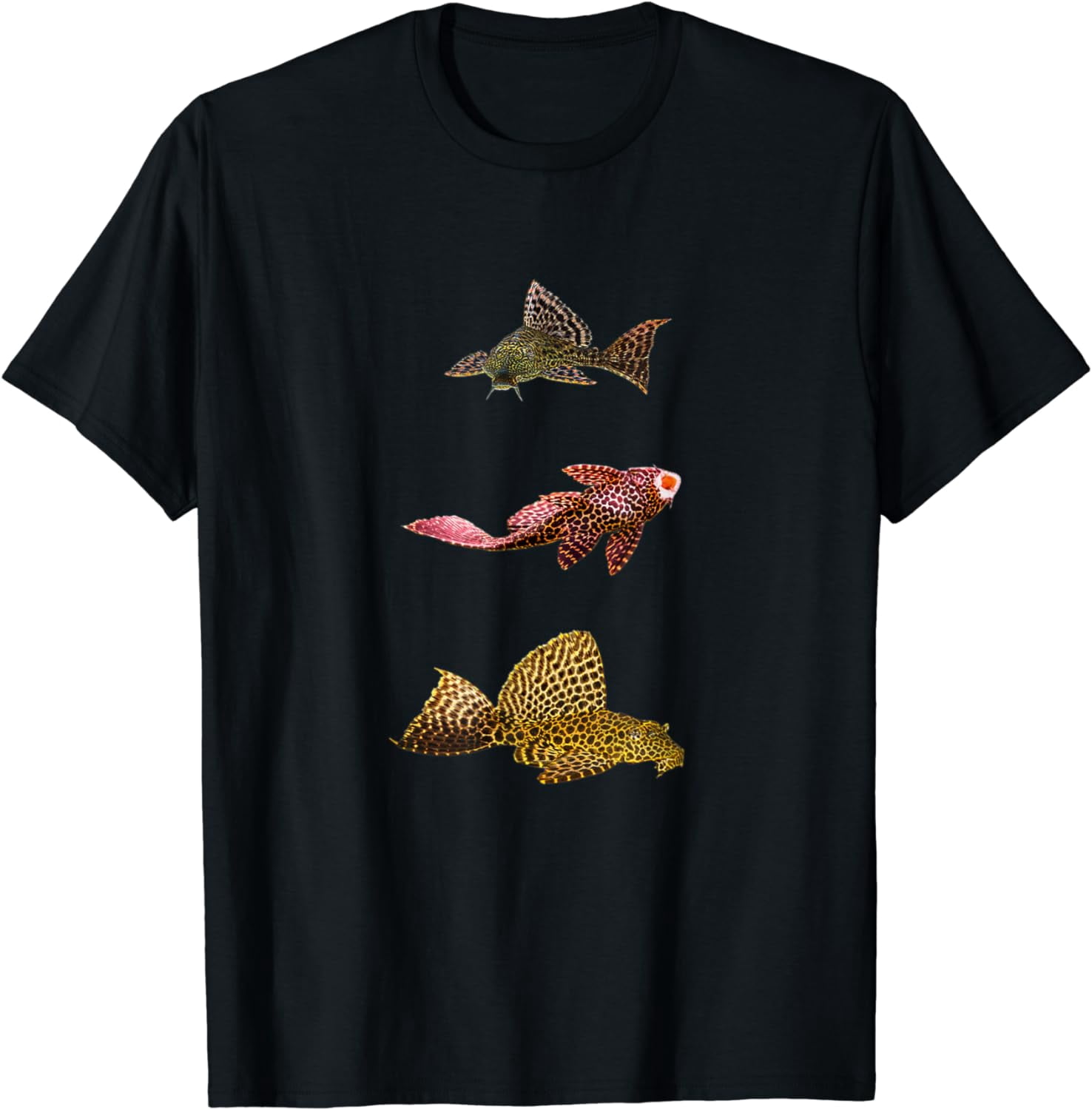 Pleco Plecostamus Algae Eater Aquarium Fish Tanks T-Shirt - Walmart.com