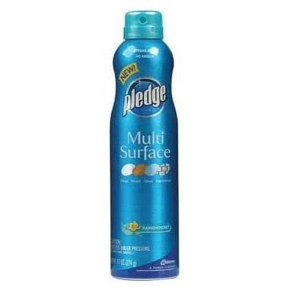 Pledge 72416 9.7 Oz Rainshower Scent Multi Surface Spray Cleaner ...
