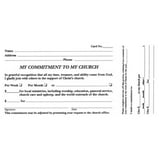 Pledge Commitment Cards, 100 - Walmart.com