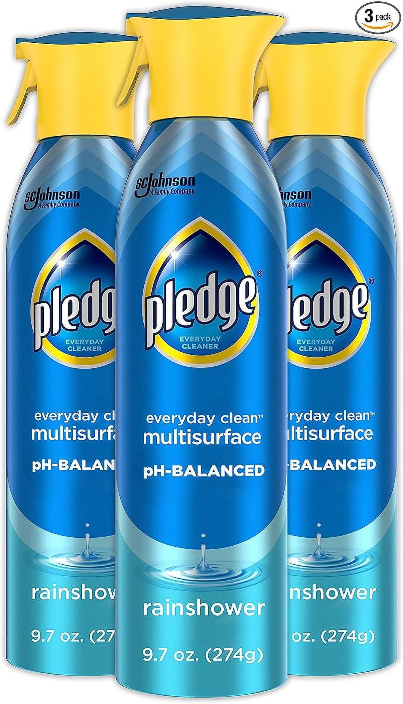 Pledge Everyday Clean Multi Surface Cleaner Spray, pH Balanced to Clean ...