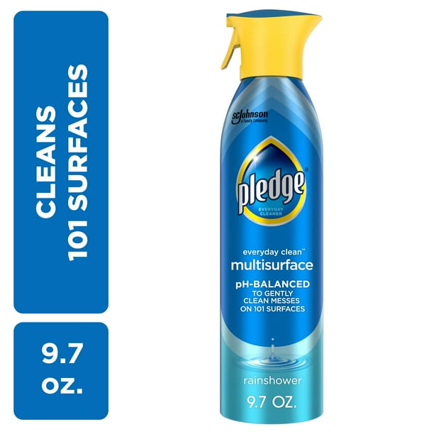Pledge® Multi Surface Cleaner, Everyday Cleaner™, Aerosol, Rainshower ...