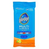 Pledge Wood Cleaner, Multi-Surface Everyday Cleaning Wipes, 25 Count ...