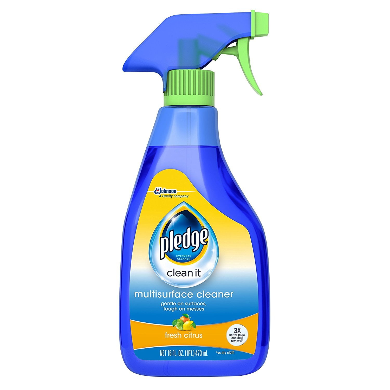 Pledge Multipurpose Cleaner Spray, Fresh Citrus - For Electronics ...