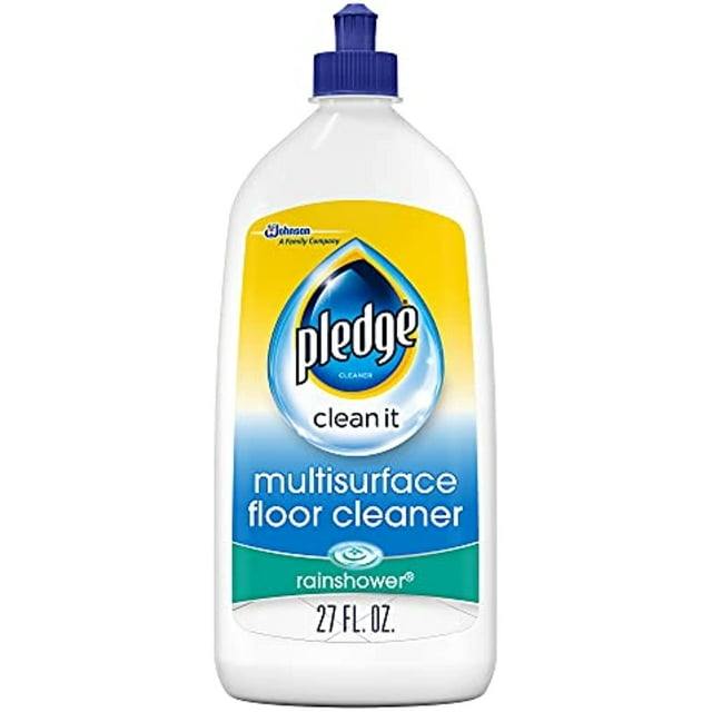 Pledge Multisurface Floor Cleaner, Rainshower Scent - Gently And ...