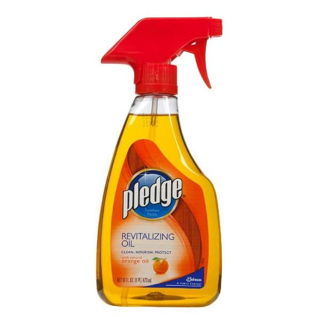 Pledge Revitalizing Oil, Natural Orange, Wood Restoring Polish, Shine ...